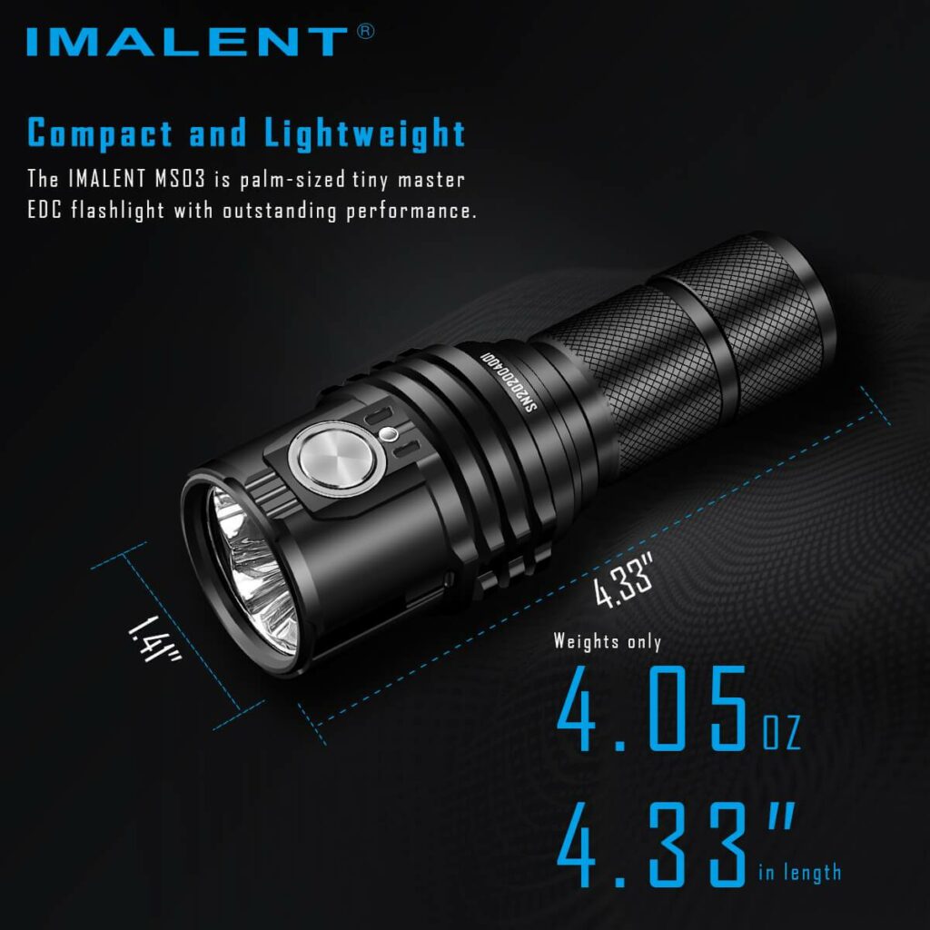 Imalent MS03 - 13000 Lumen Rechargeable Torch