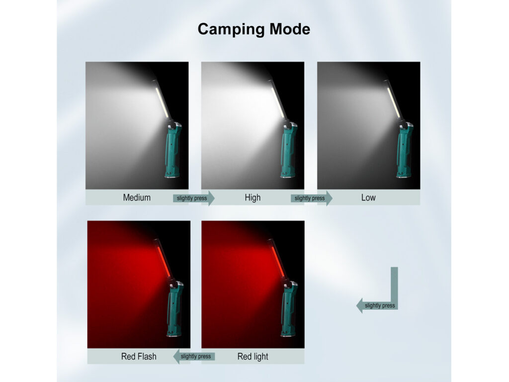 Klarus WL1 Multifunctional Rechargeable Work Light – 550 Lumens, 31 ...