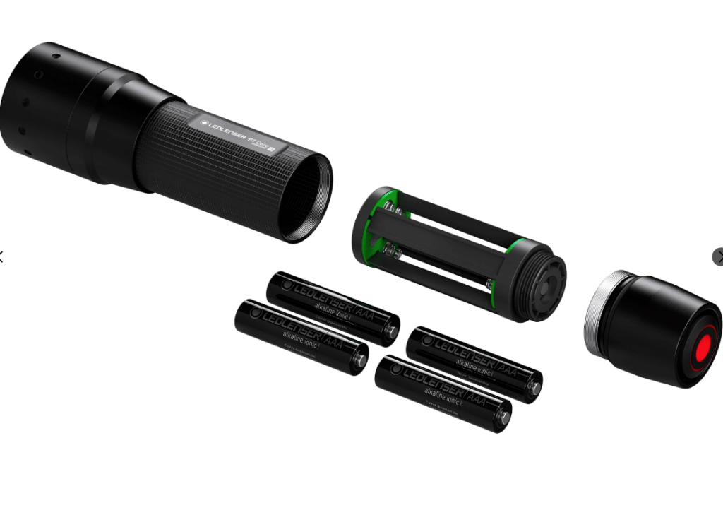 Ledlenser P7 Core 4AAA Flashlight – 450 Lumens | LED Torch Shop
