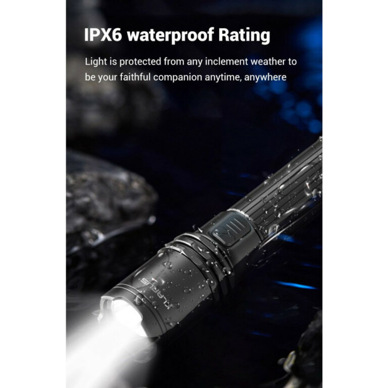 Klarus A1 Pro Compact Rechargeable Tactical Flashlight – 1300 Lumens, 230 Metres | LED Torch Shop