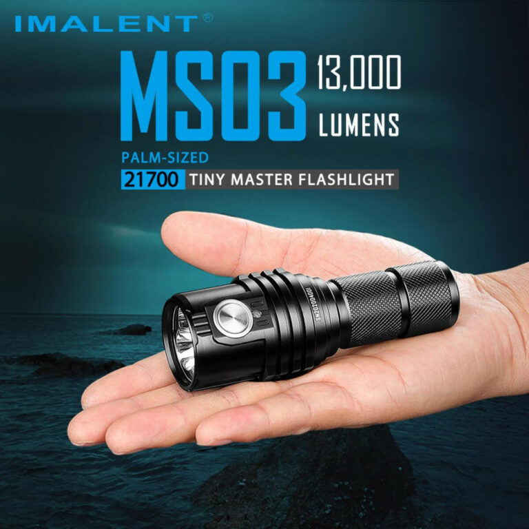 Imalent MS03 - 13000 Lumen Rechargeable Torch
