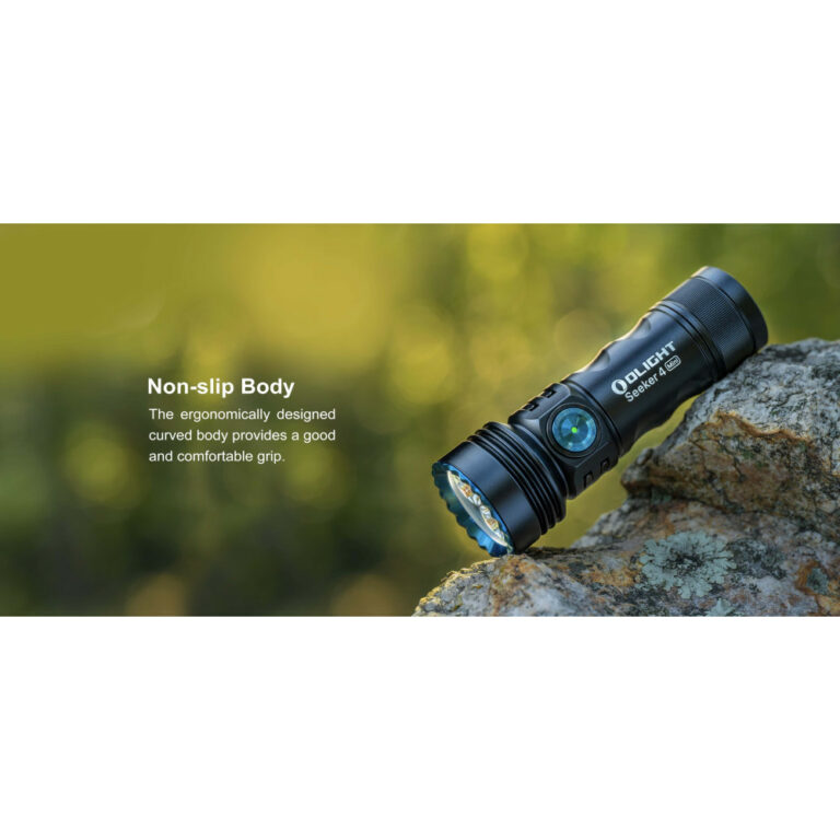 Olight Seeker 4 Mini Rechargeable Dual Light Source Flashlight – Cool ...