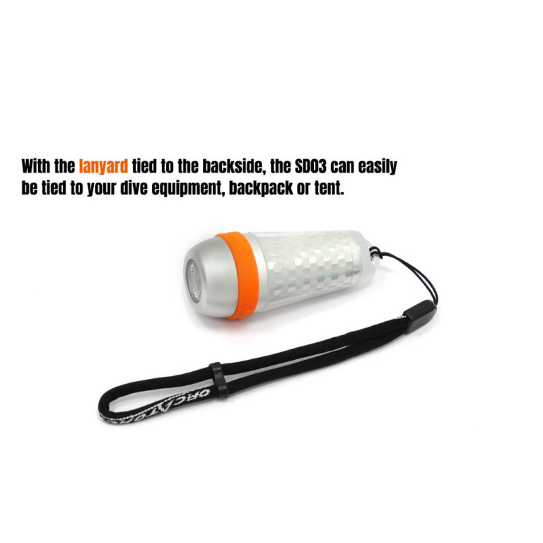 OrcaTorch SD03 Four-Colour Diving Beacon Light | LED Torch Shop