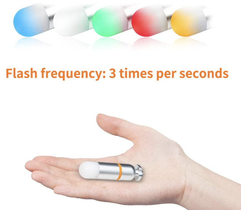 OrcaTorch SD01 Mini Glow Tank Diving Beacon Light | LED Torch Shop