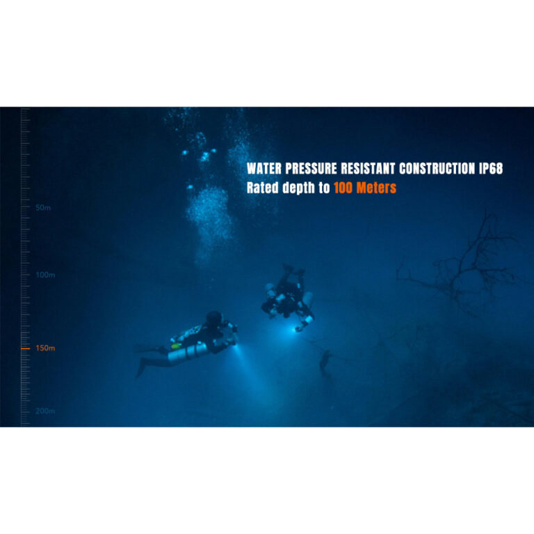 OrcaTorch SD03 Four-Colour Diving Beacon Light | LED Torch Shop