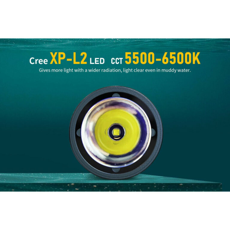 XTAR DS1 Magnetic Slide Switch Diving Light Set – 1000 Lumens | LED ...