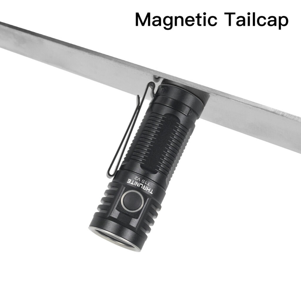 ThruNite T1S V2 Rechargeable Mini Flashlight with Magnetic Tailcap ...