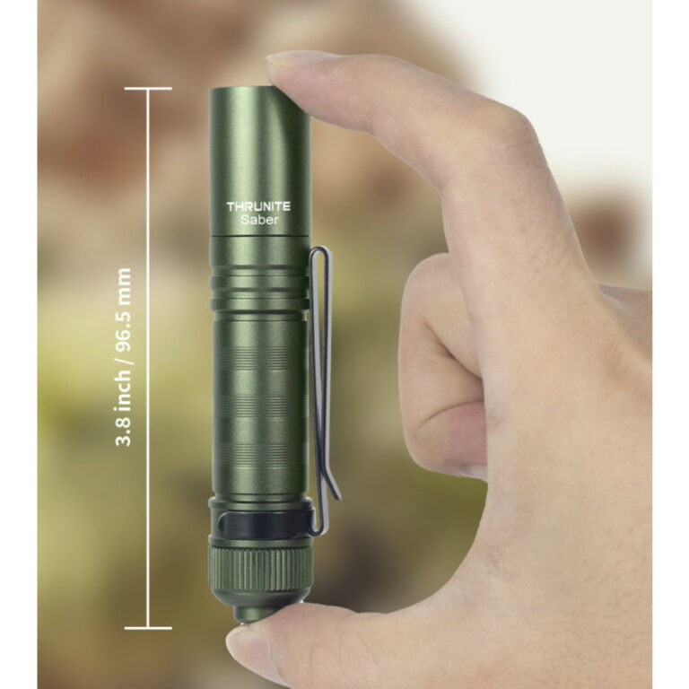 ThruNite Saber Compact EDC – Cool White, 659 Lumens, 14500/1AA | LED ...