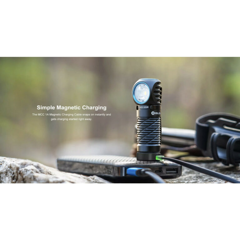 Olight Perun 2 MINI Rechargeable Red and White LED Headlamp/Handheld ...
