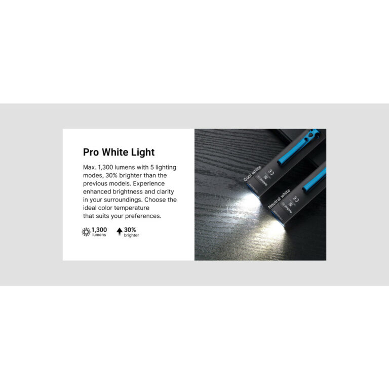 Olight Arkfeld Pro Rechargeable Pocket Flashlight with White Light ...