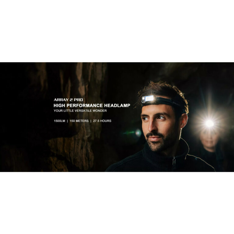 Olight Array 2 Pro Rechargeable Headlamp with Sensor Control (Flood ...