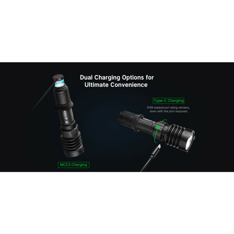 Olight Warrior X4 Rechargeable Long Throw Flashlight – 2600 Lumens, 630 ...
