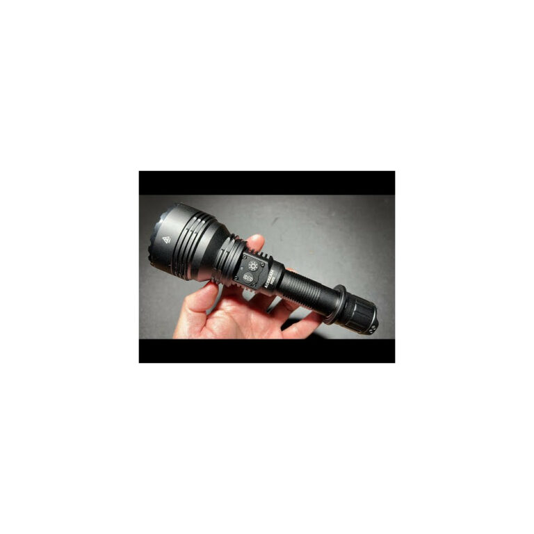 AceBeam W35 LC DEL Zoom Rechargeable LEP Flashlight – 2.6km Ultra Throw ...