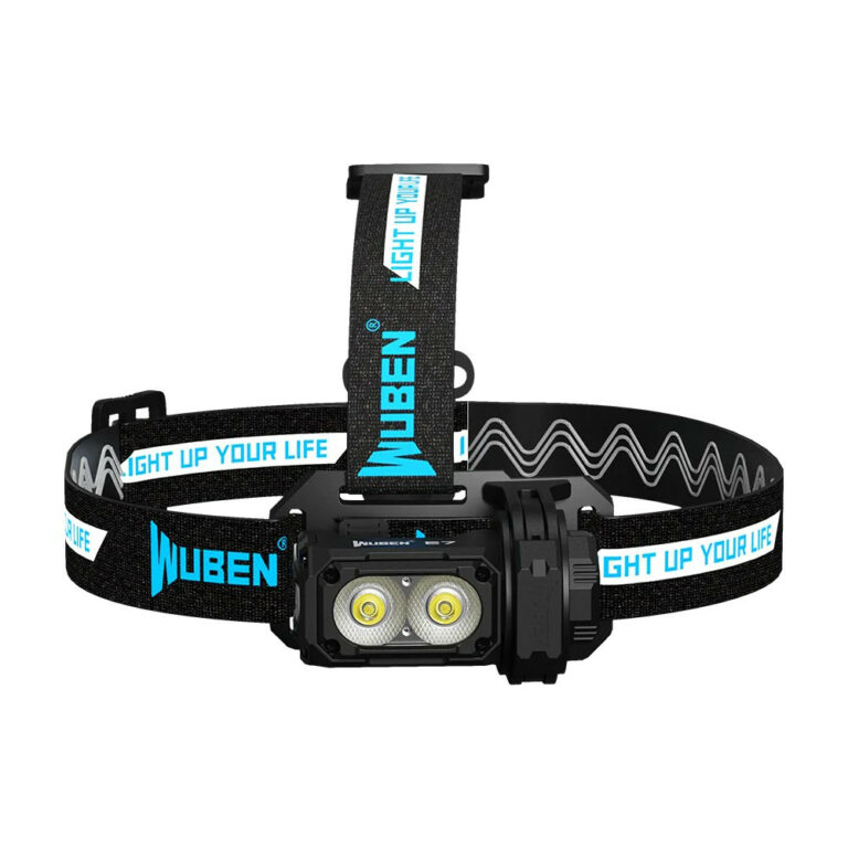 Wuben E7 Rechargeable Headlamp – 1800 Lumens, 132 Metres | LED Torch Shop