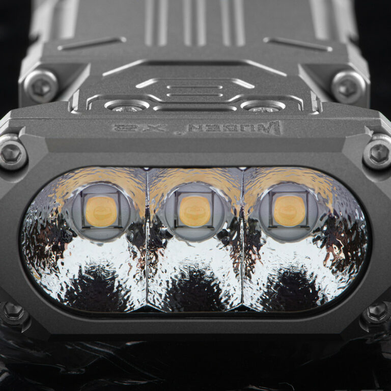 Wuben X2 Rechargeable Pocket Torch, Grey Titanium – 1800 Lumens, 128 ...