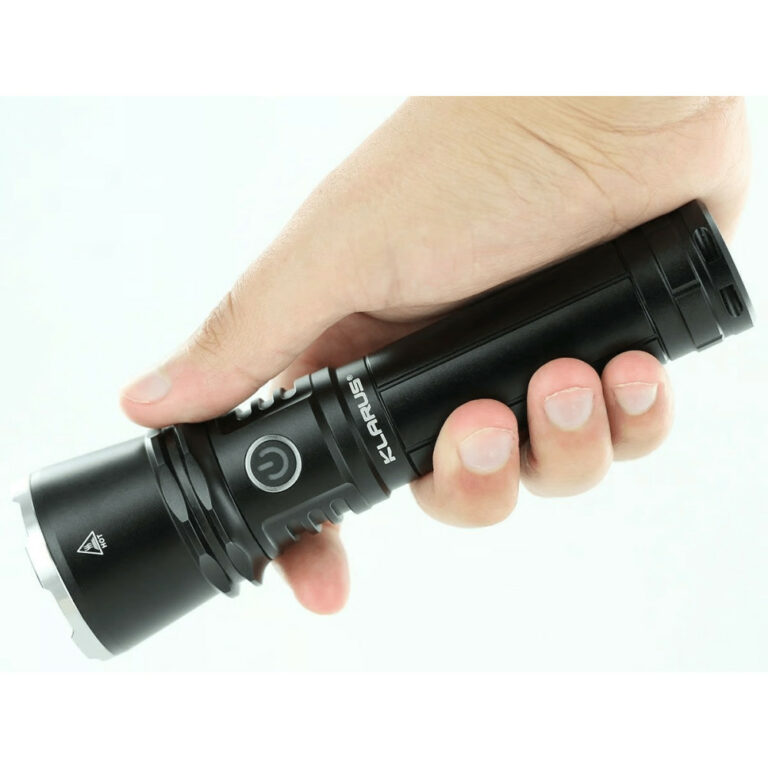 Klarus A3 Rechargeable Zoomable Flashlight – 2200 Lumens, 750 Metres ...
