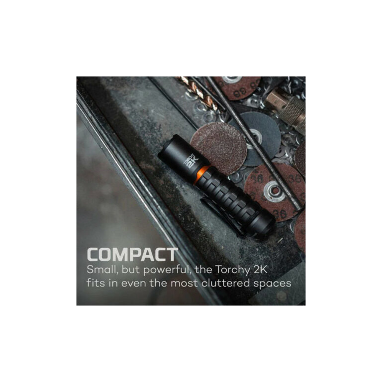 NEBO Torchy 2K Flashlight Rechargeable – 2000 Lumens, 200 Meters | LED ...